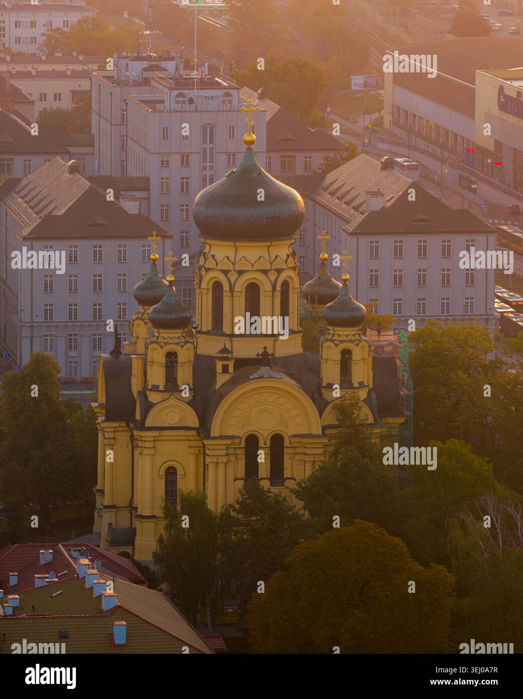 Warsaw, Poland - 05 September 2025: Aerial view of the Metropolitan ...