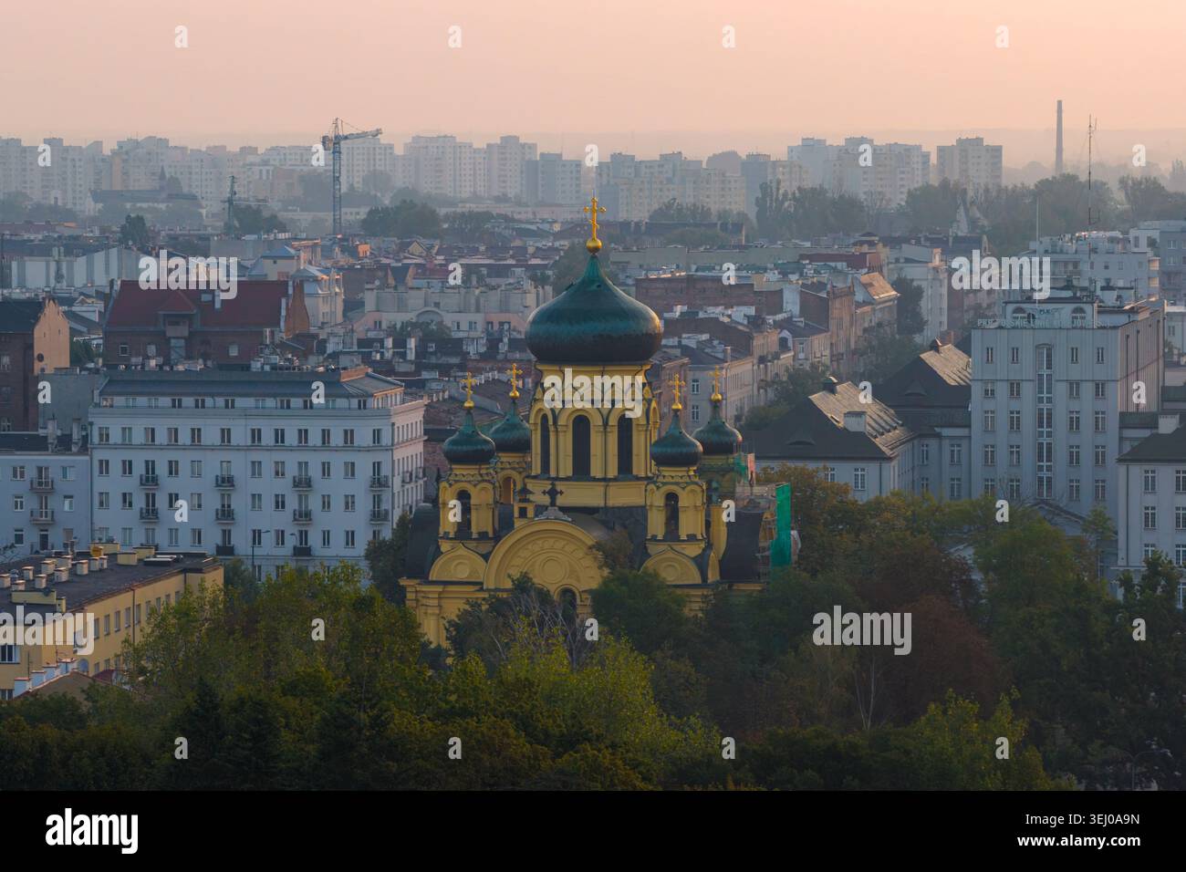 Warsaw, Poland - 05 September 2025: Aerial view of Metropolitan ...