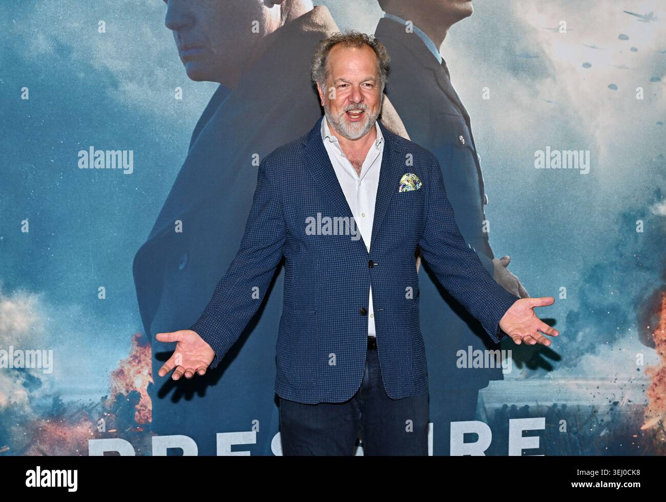 David Costable attends the world premiere of "Pressure" at AMC Lincoln ...