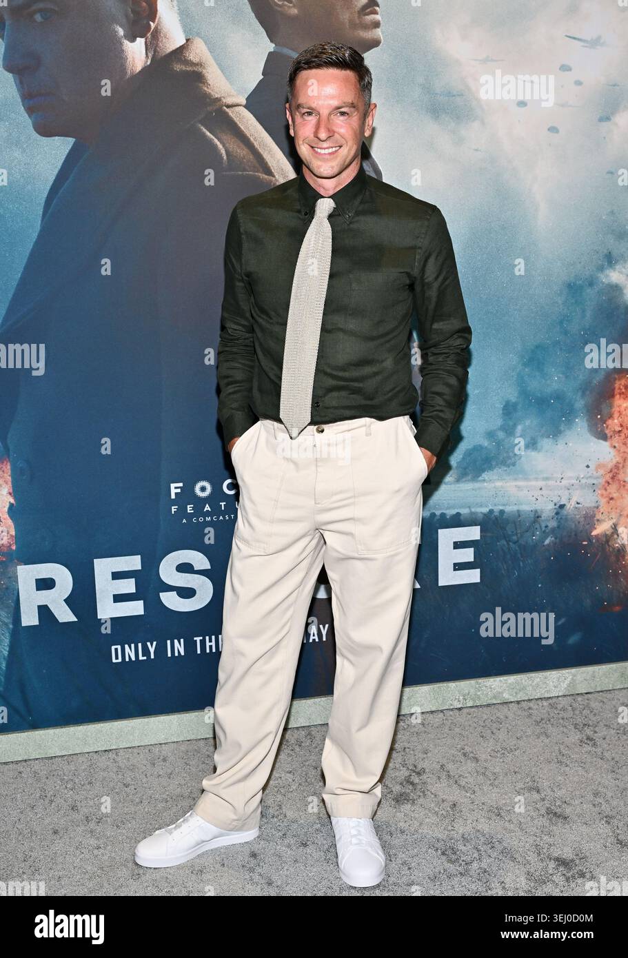 Lucas Webb attends the world premiere of "Pressure" at AMC Lincoln ...