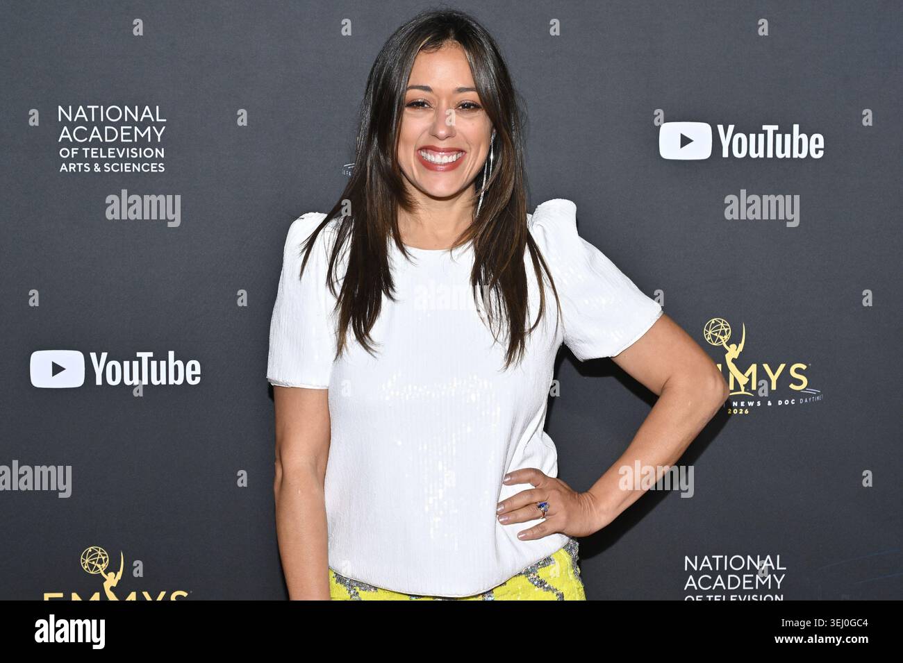 Elena Hurst attends the 47th Annual Sports Emmy Awards at Jazz at ...