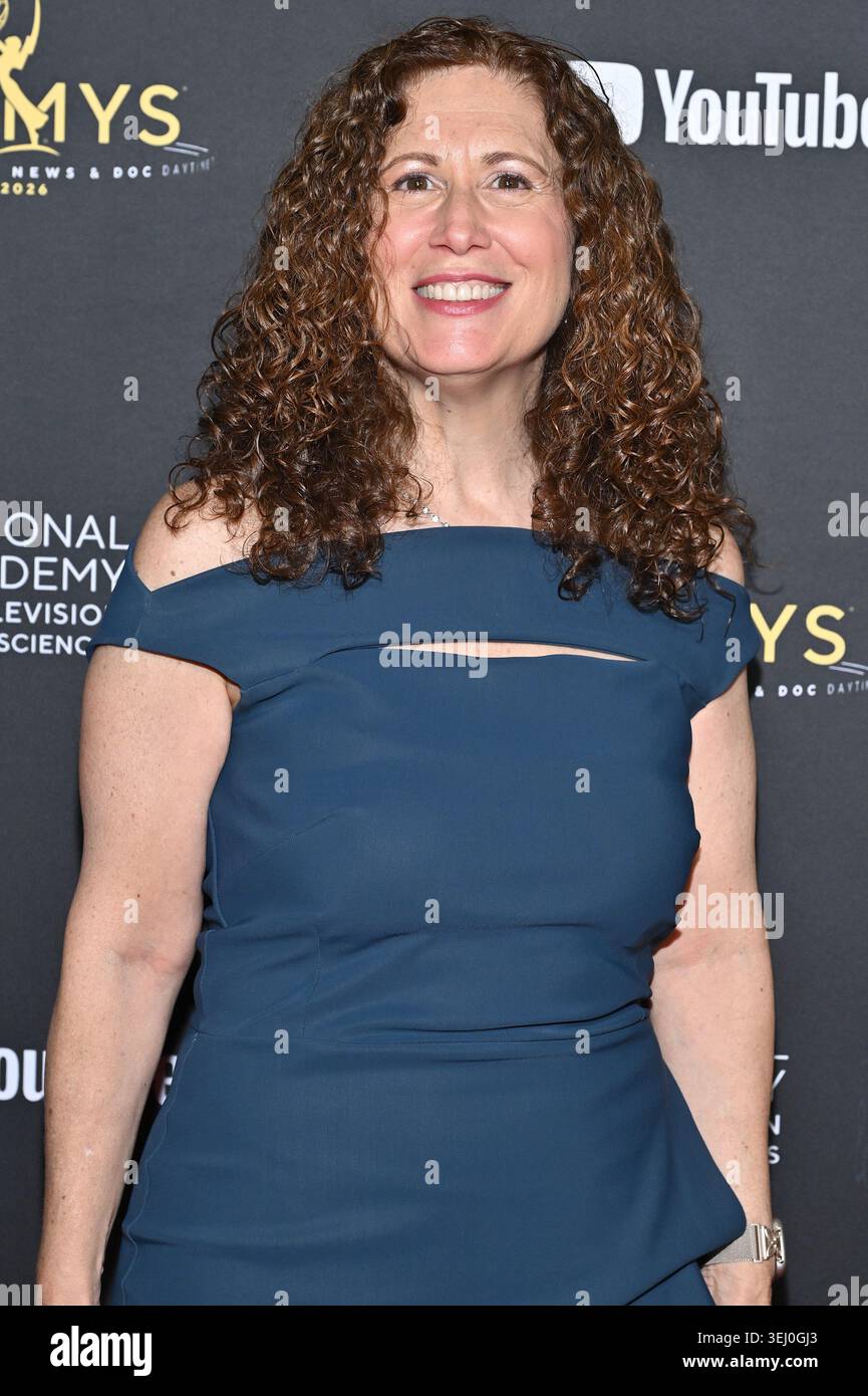 Michelle Lederman attends the 47th Annual Sports Emmy Awards at Jazz at ...