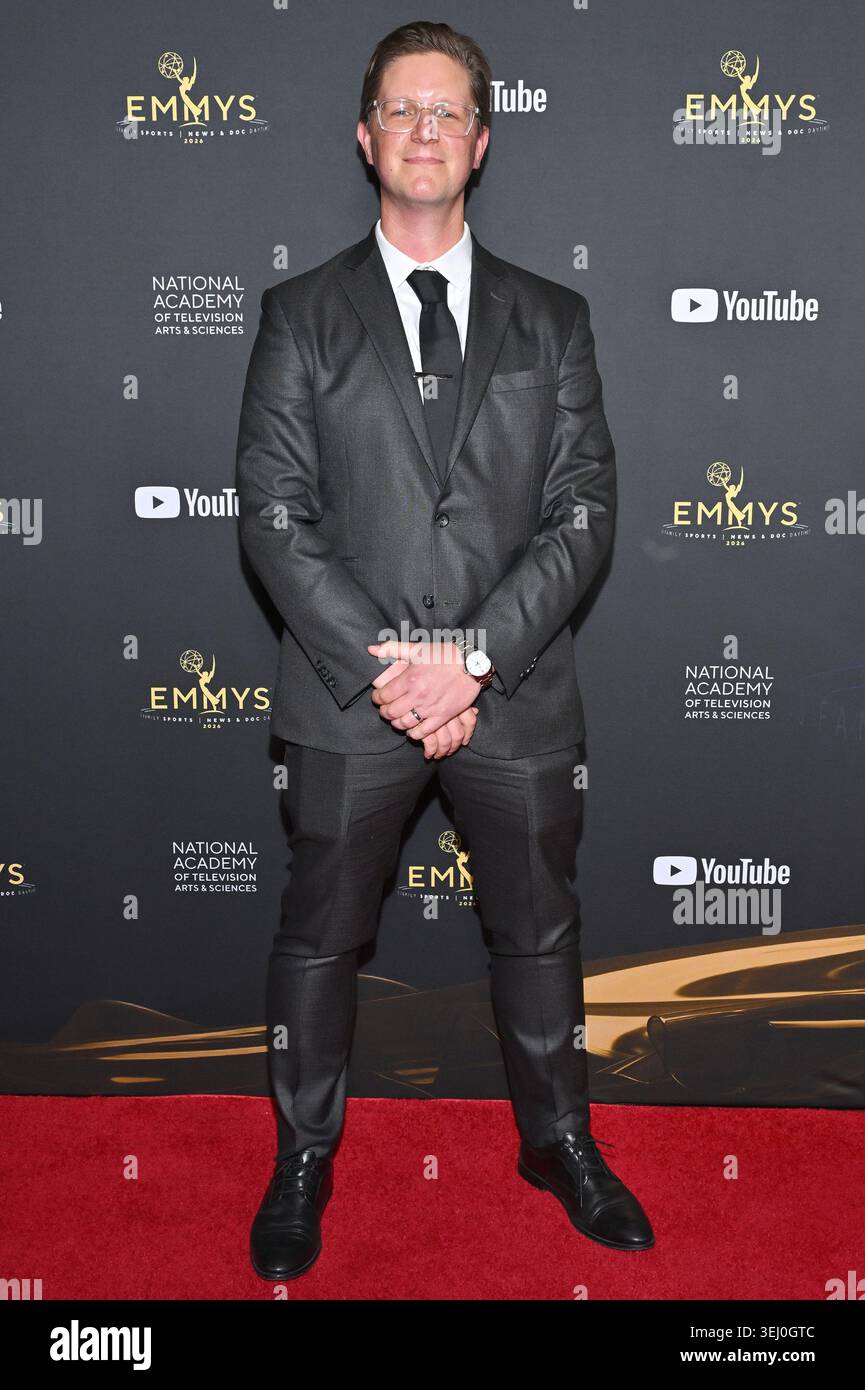 Danny Baxter attends the 47th Annual Sports Emmy Awards at Jazz at ...