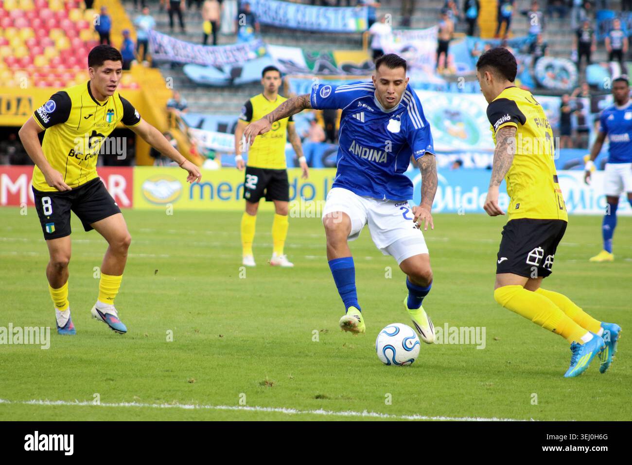 CONMEBOL Copa Sudamerica group C match between Millonarios F.C and O ...