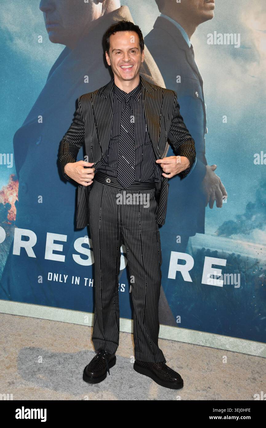 NEW YORK, NY- MAY 26: Andrew Scott at the NY Premiere of Pressure on ...