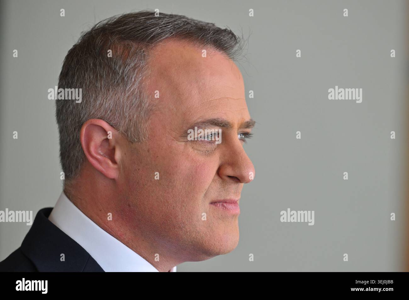 Shadow Treasurer Tim Wilson at a press conference at Parliament House ...