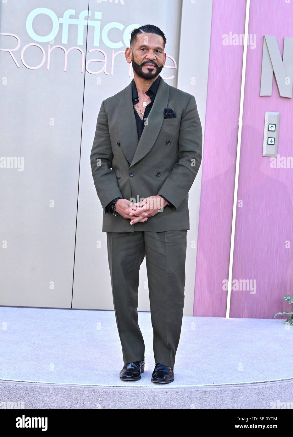 Benny Medina arriving to the Netflix’s “Office Romance” world premiere ...