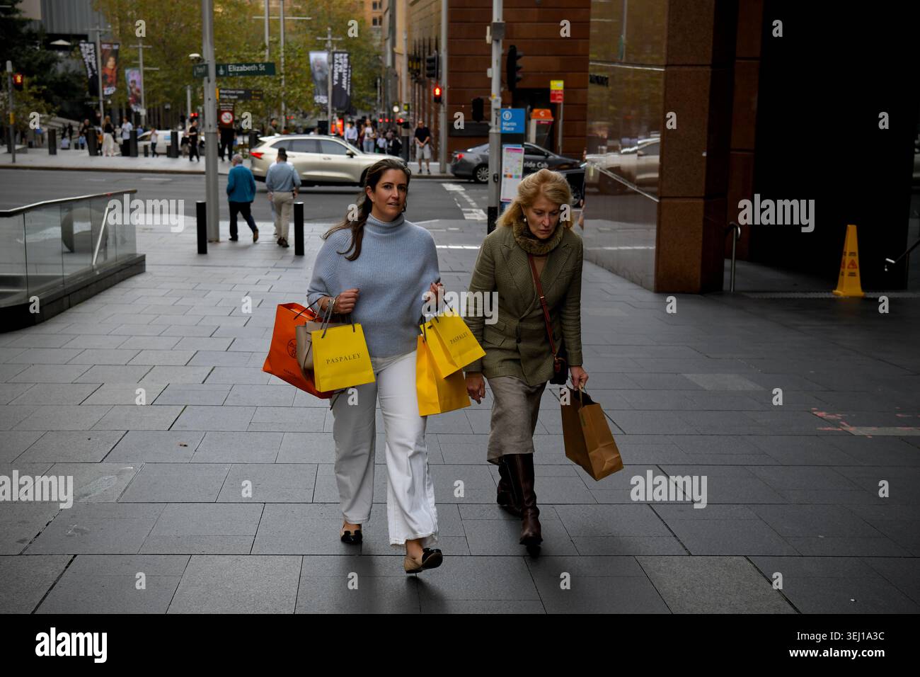 People are seen in the CBD, in Sydney, Wednesday, May 27, 2026. (AAP ...