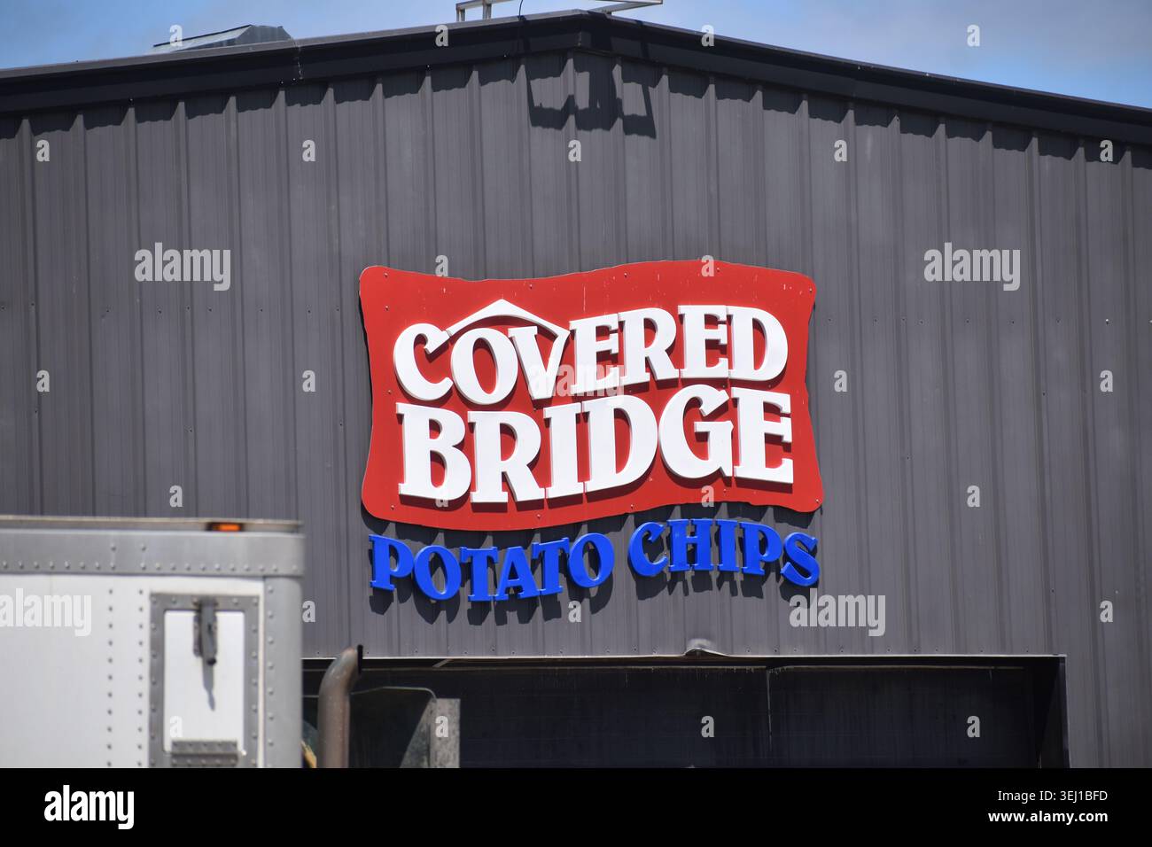 Covered Bridge Potato Chips Ltd.'s factory in Woodstock, N.B., is shown ...