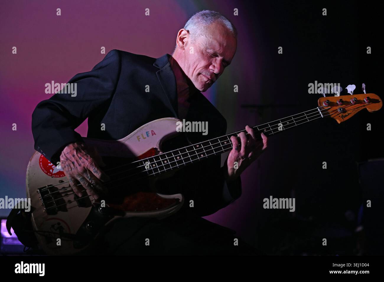 LONDON, ENGLAND - MAY 26: Flea of ‘Flea and the Honora Band’ performing ...