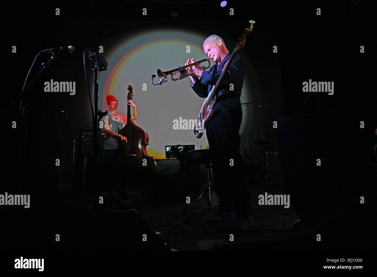LONDON, ENGLAND - MAY 26: Flea of ‘Flea and the Honora Band’ performing ...