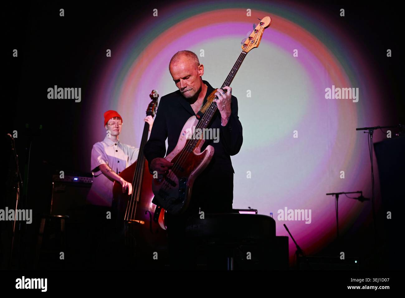 LONDON, ENGLAND - MAY 26: Flea of ‘Flea and the Honora Band’ performing ...