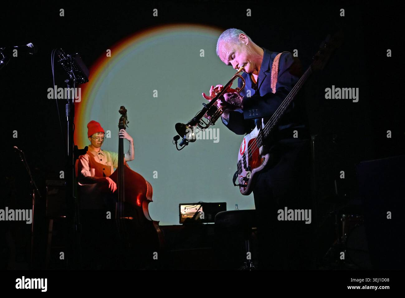 LONDON, ENGLAND - MAY 26: Flea of ‘Flea and the Honora Band’ performing ...