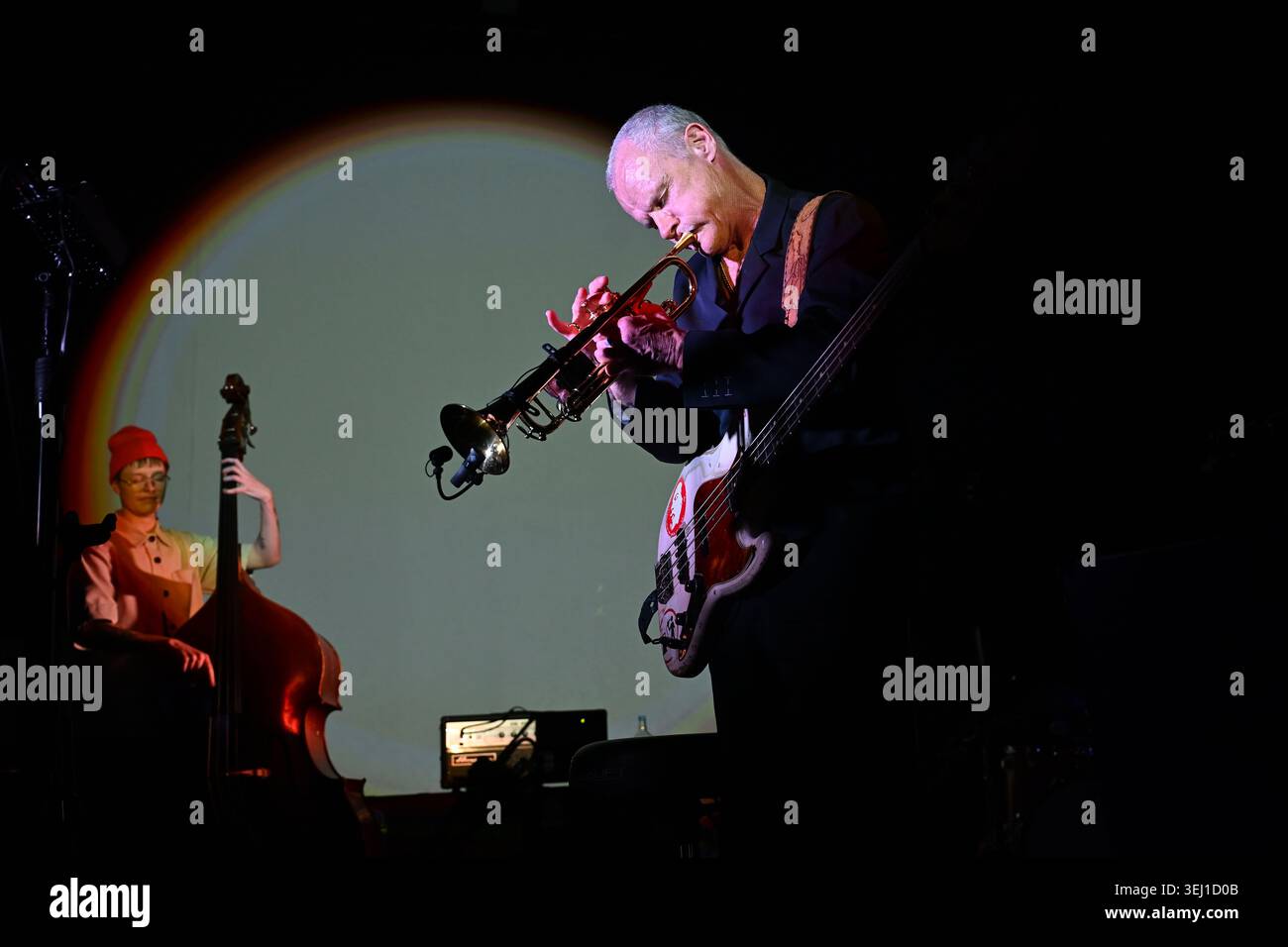 LONDON, ENGLAND - MAY 26: Flea of ‘Flea and the Honora Band’ performing ...