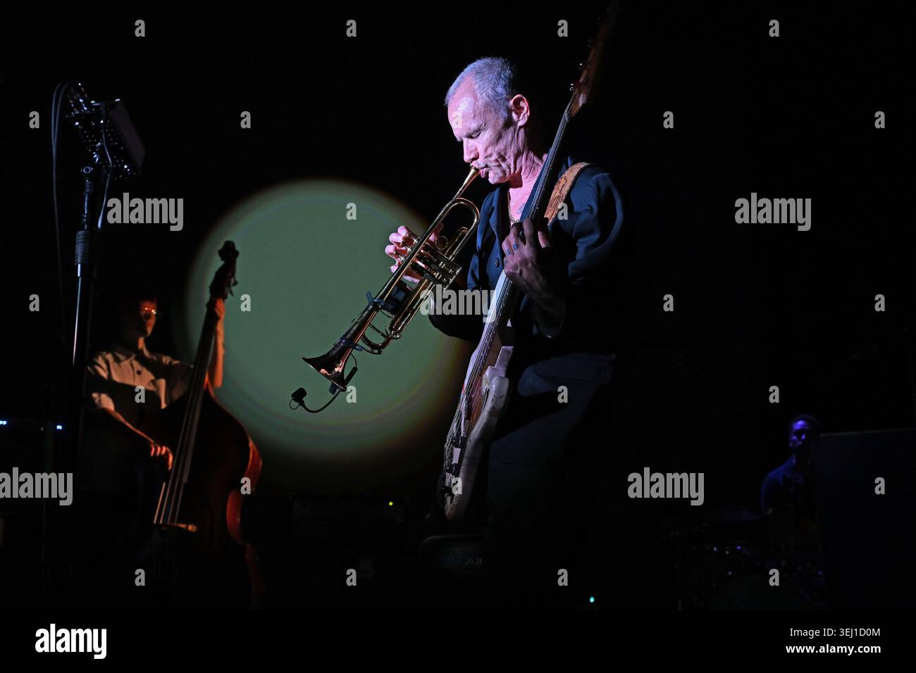 LONDON, ENGLAND - MAY 26: Flea of ‘Flea and the Honora Band’ performing ...