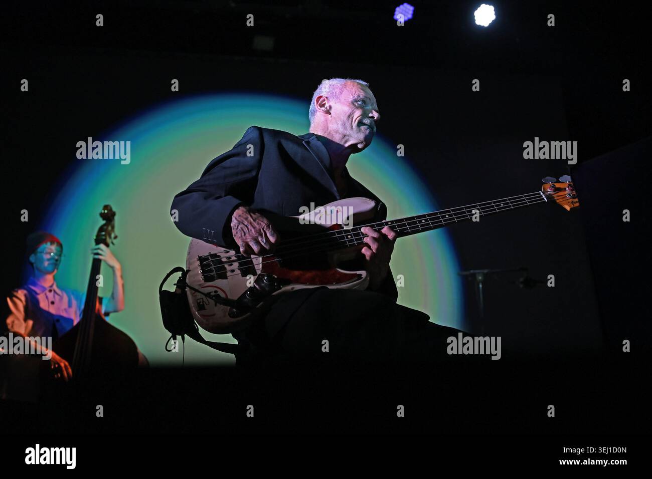 LONDON, ENGLAND - MAY 26: Flea of ‘Flea and the Honora Band’ performing ...