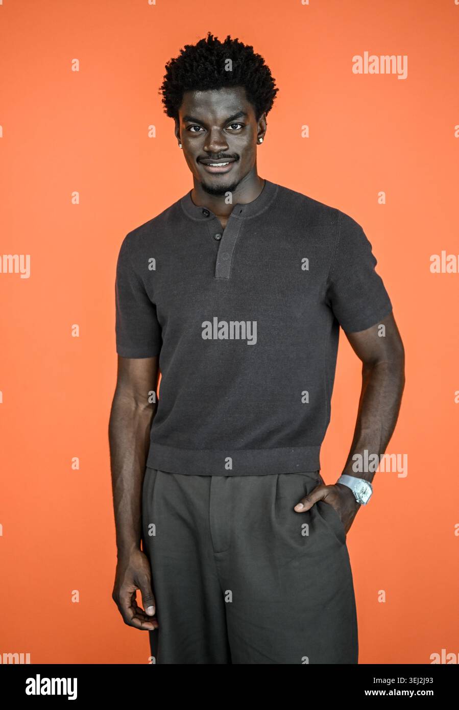 PRODUCTION - 27 May 2026, Berlin: Model Ibrahim "Ibo" Ouro-Bodi ...