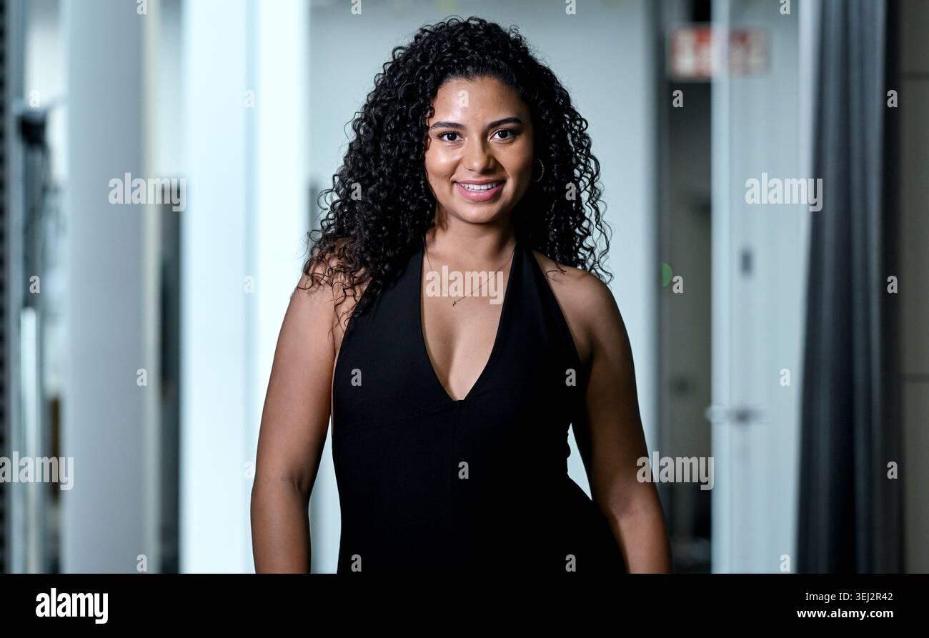 PRODUCTION - 27 May 2026, Berlin: Model Daphne Arias Minda, participant ...