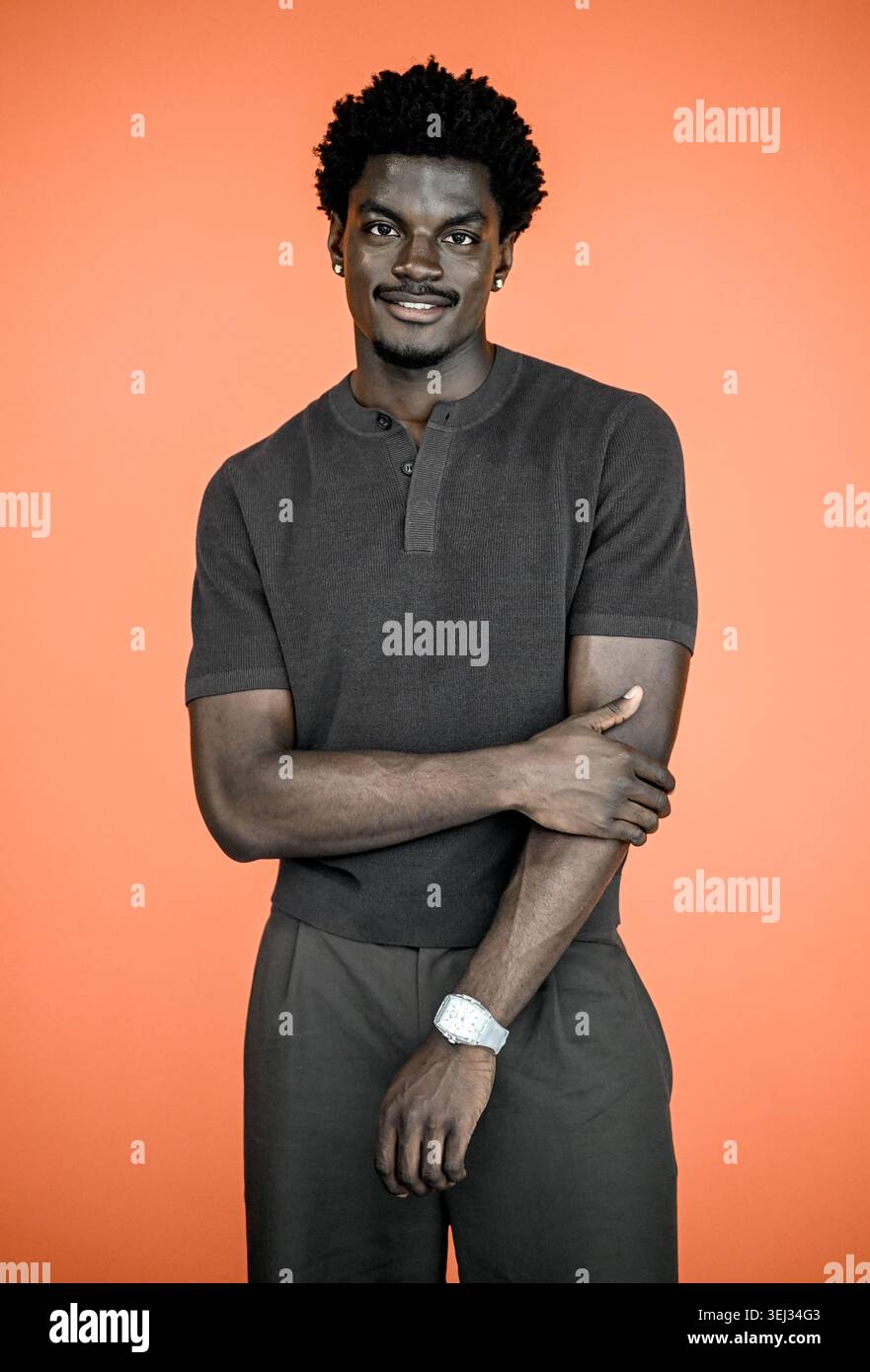 PRODUCTION - 27 May 2026, Berlin: Model Ibo, participant in the ...