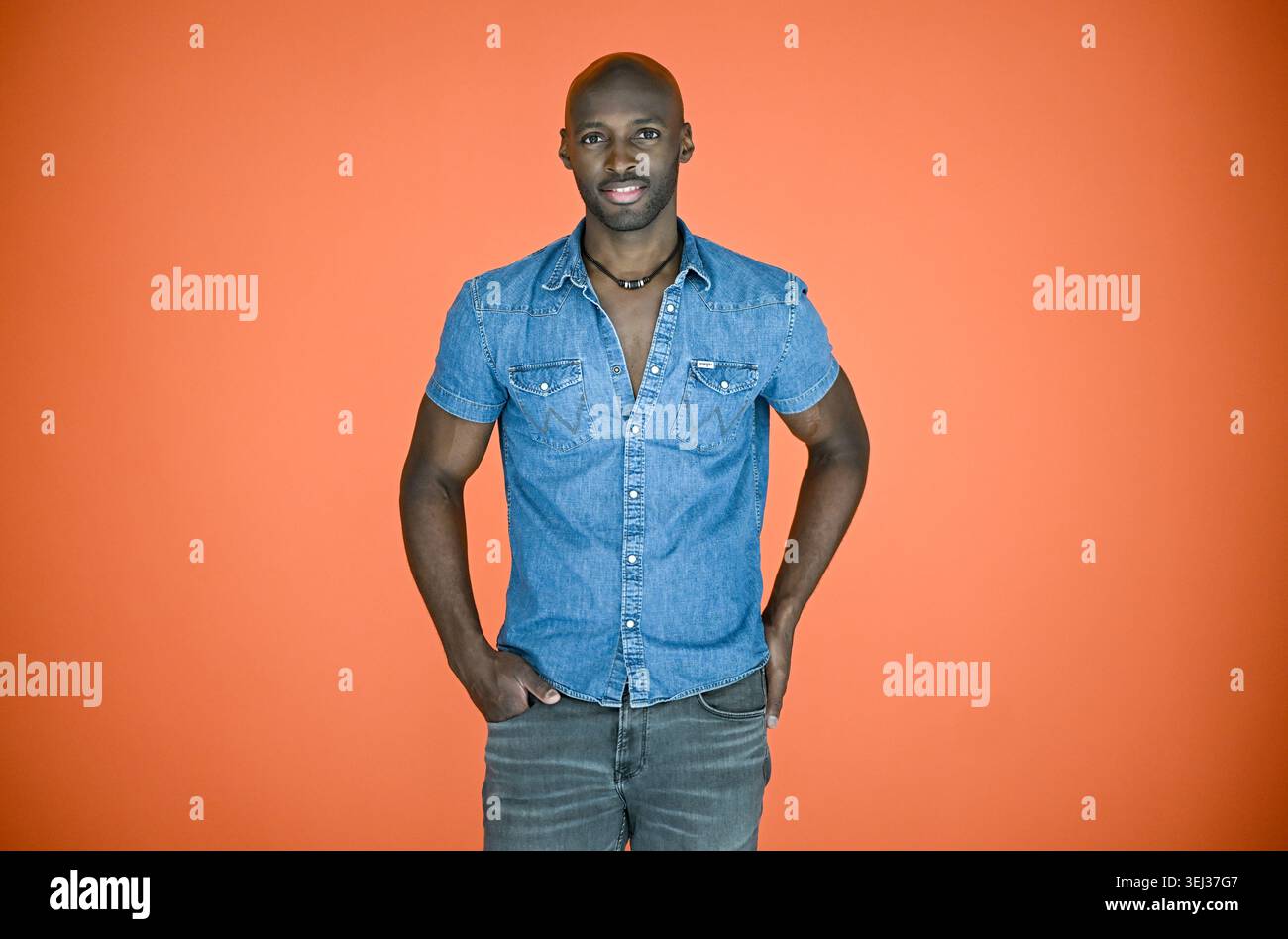 PRODUCTION - 27 May 2026, Berlin: Model Godfrey, participant in the ...