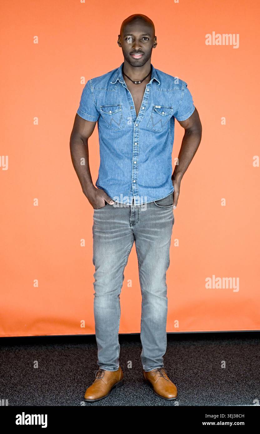 PRODUCTION - 27 May 2026, Berlin: Model Godfrey, participant in the ...