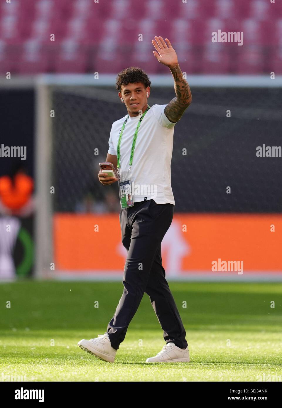 Crystal Palace's Rio Cardines before the UEFA Europa Conference League ...