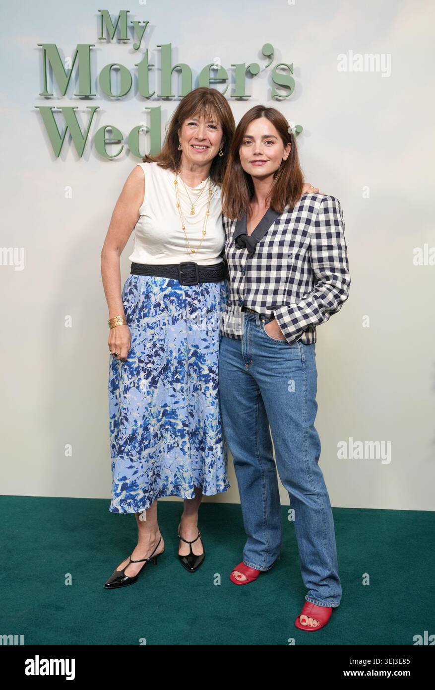 Producer Daisy Goodwin and Jenna Coleman arriving for a special ...