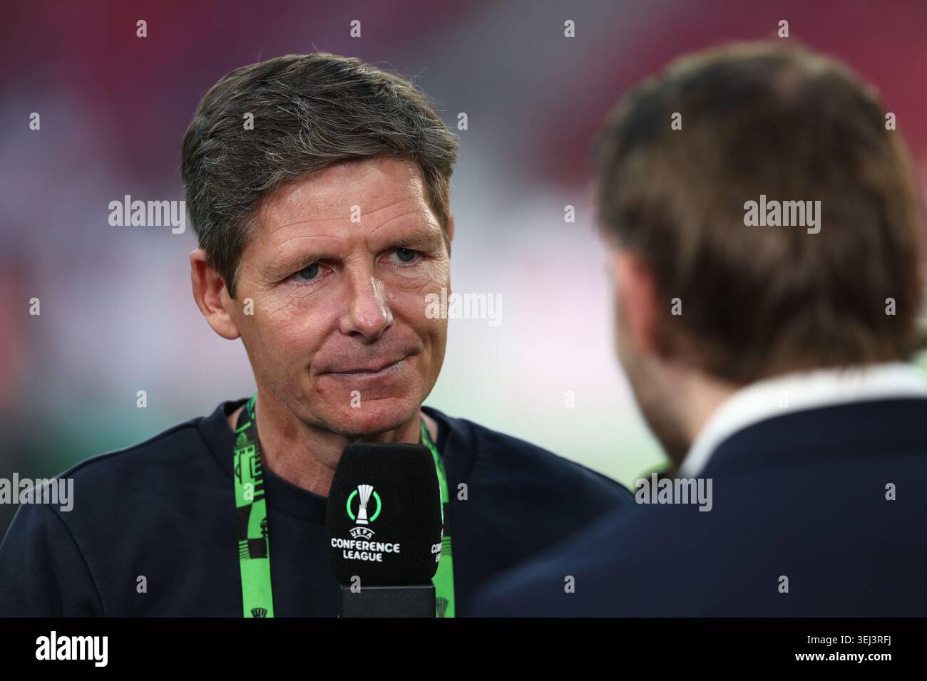 during the Crystal Palace v Rayo Vallecano UEFA Conference League Final ...