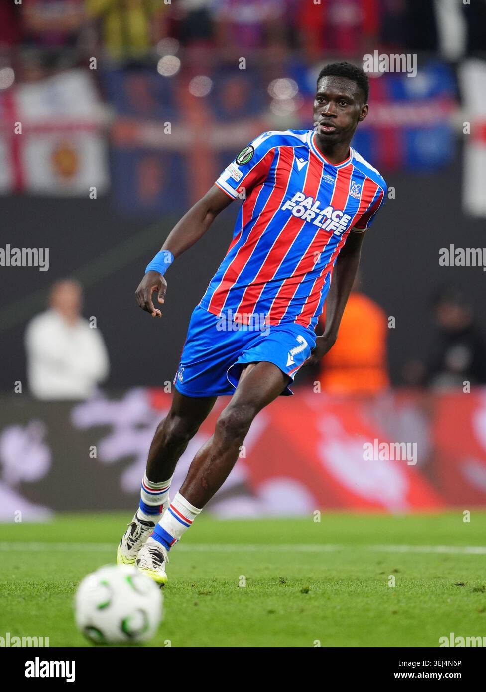 Crystal Palace's Ismaila Sarr during the UEFA Europa Conference League ...