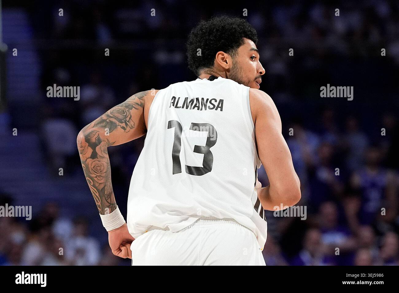 Real Madrid Baloncesto's Izan Almansa during Liga Endesa ACB, round 33 ...