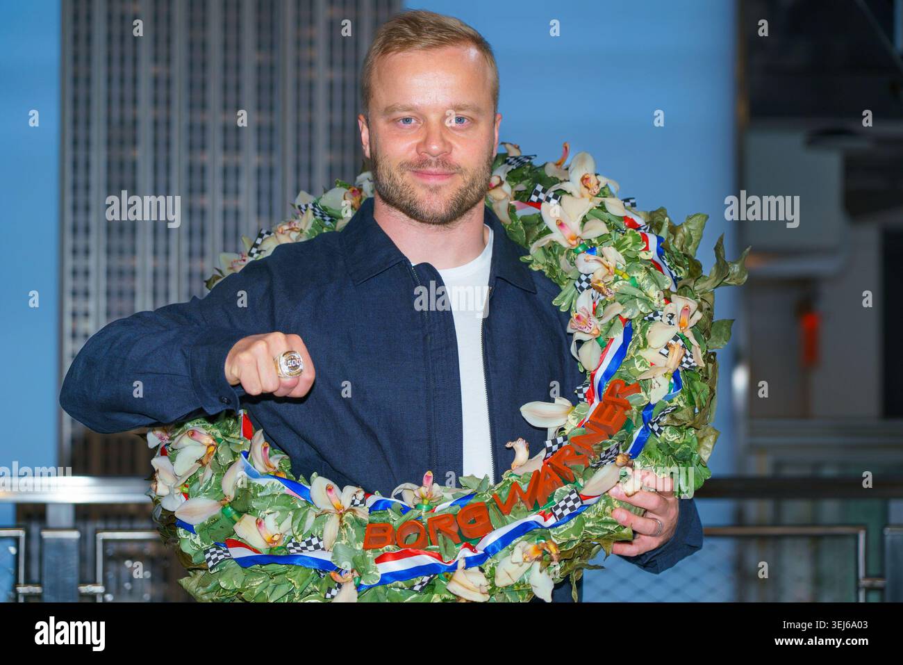 NewYork, USA, 27 May, 2026 Felix Rosenqvist won the 110th Indianapolis ...