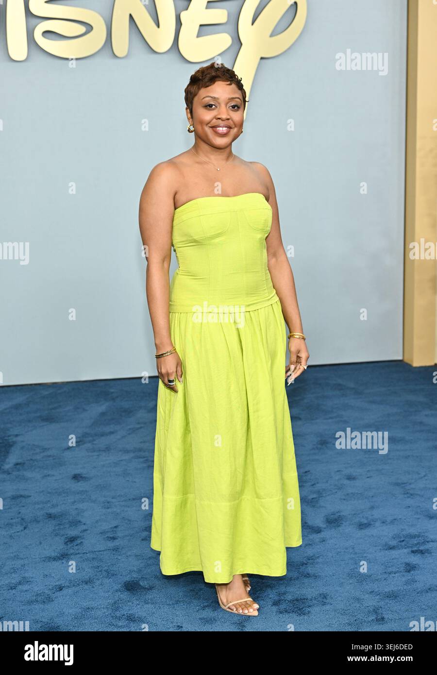 Quinta Brunson attends the Disney network upfront at North Javits ...