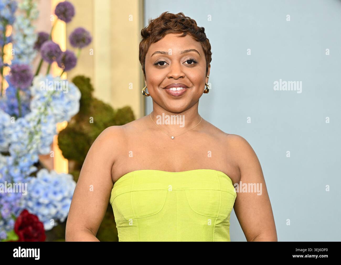 Quinta Brunson attends the Disney network upfront at North Javits ...