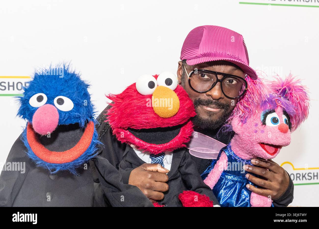 will.i.am attends Sesame Workshop 2026 annual gala at Cipriani 42nd ...