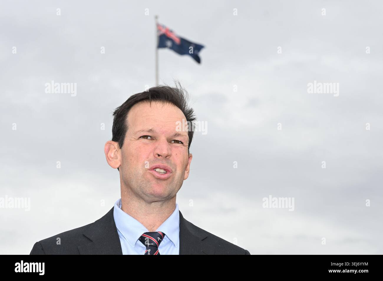 Nationals Leader Matt Canavan speaks during a press conference outside ...