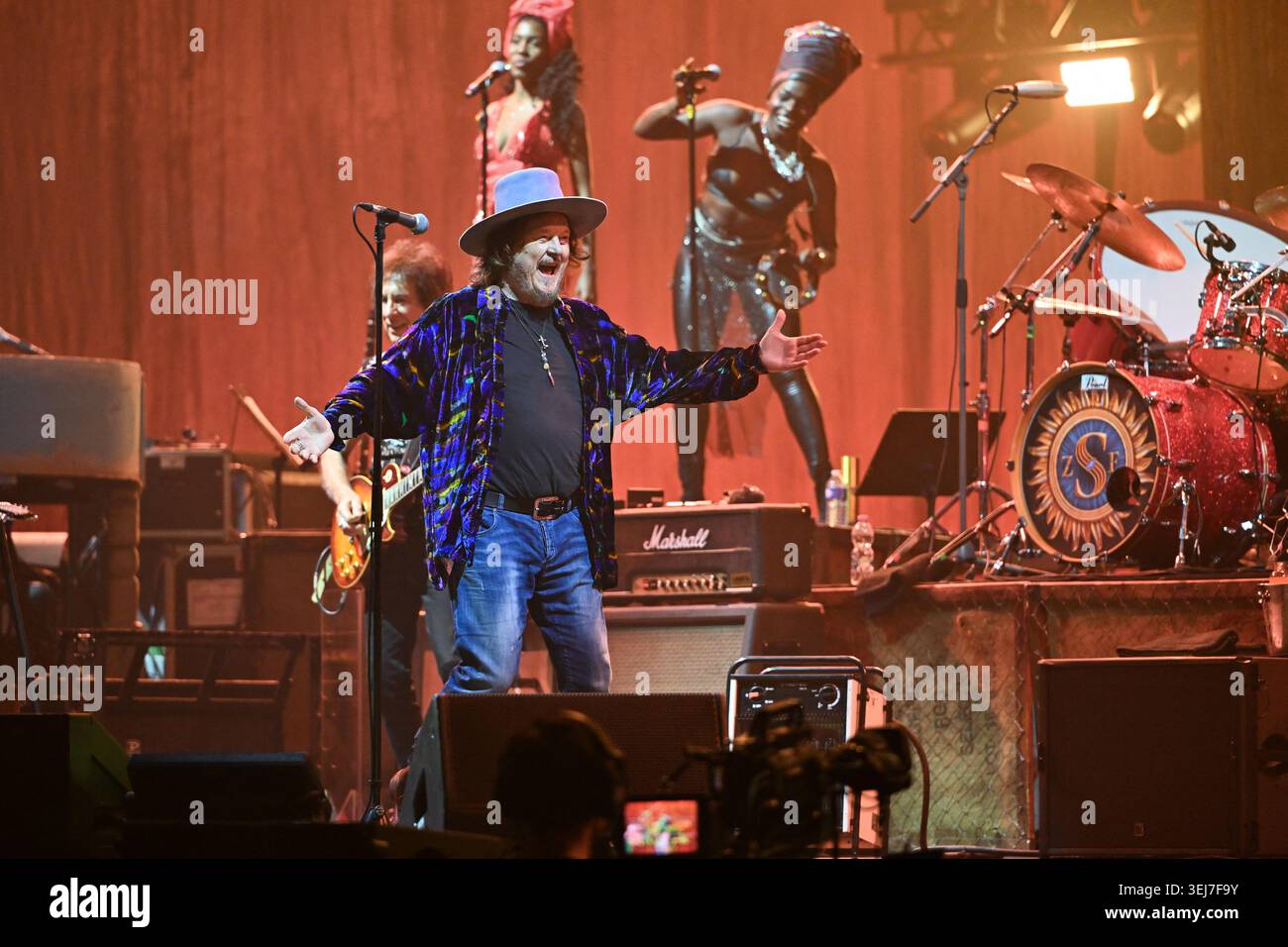 Zucchero performs at the Adidas Arena in Paris, France on May 27, 2026 ...