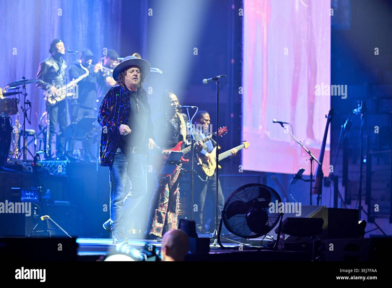 Zucchero performs at the Adidas Arena in Paris, France on May 27, 2026 ...