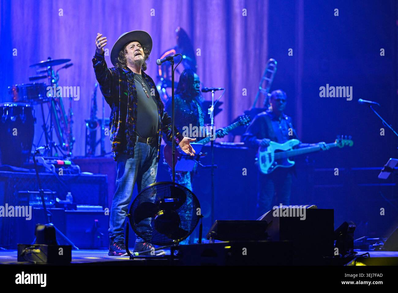 Zucchero performs at the Adidas Arena in Paris, France on May 27, 2026 ...