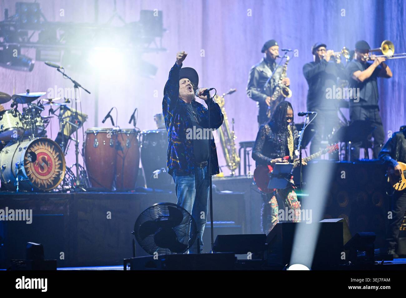 Zucchero performs at the Adidas Arena in Paris, France on May 27, 2026 ...