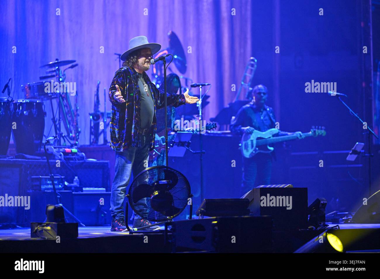 Zucchero performs at the Adidas Arena in Paris, France on May 27, 2026 ...