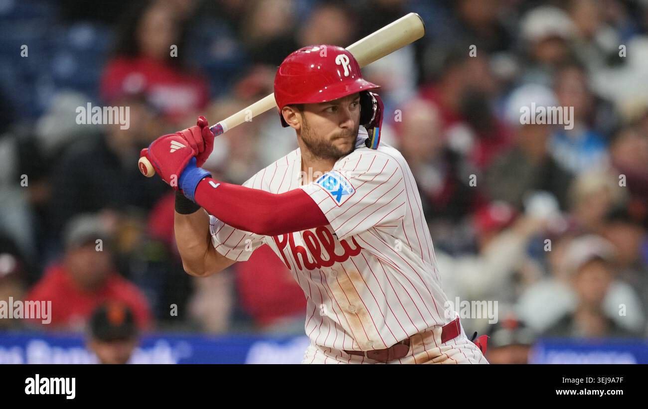 Philadelphia Phillies' Trea Turner plays during a baseball game Tuesday ...