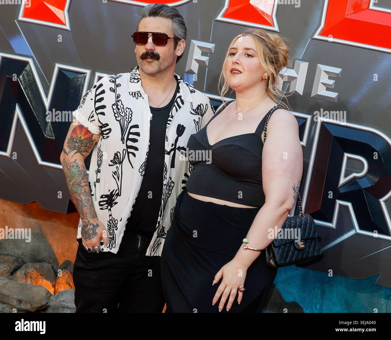 Gav Murphy and Honey Ross attend the 'Masters Of The Universe' UK ...