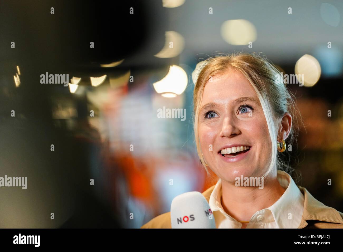 HEERENVEEN, NETHERLANDS - MAY 28: Merel Conijn during the Presentation ...