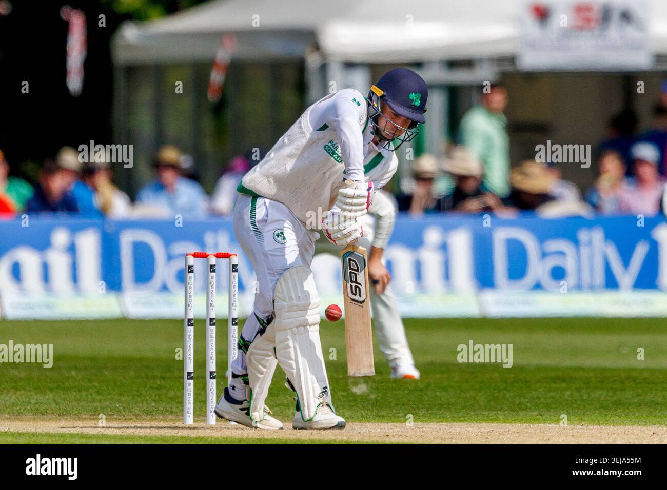 Ireland’s Andrew Robert McBrine during day two of the test match at ...