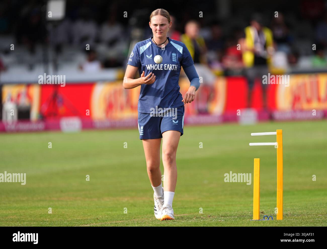 England's Tilly Corteen-Coleman warming up ahead of the first Vitality ...