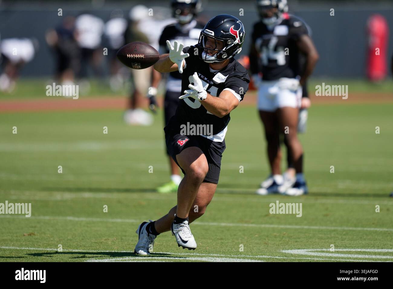 Houston Texans running back Joshua Pitsenberger (31) participates in ...