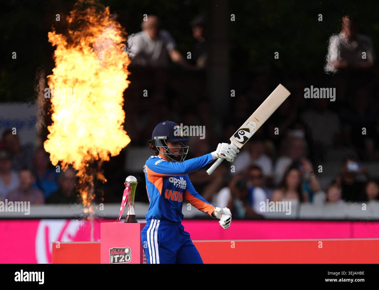India's Smriti Mandhana ahead of the first Vitality IT20 match at the ...
