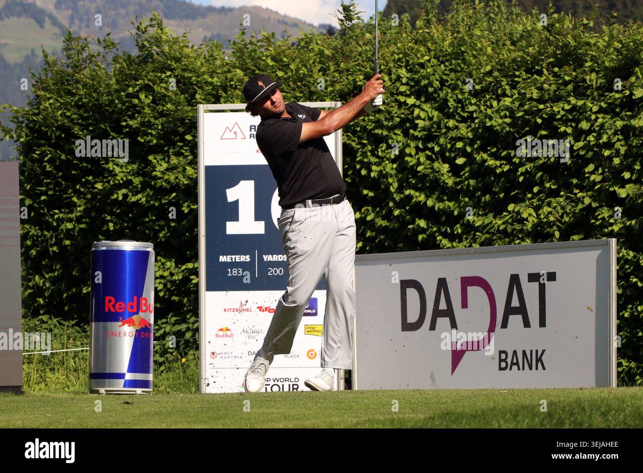 KITZBUEHEL, AUSTRIA - MAY 28: CHACARRA, Eugenio (ESP) from Tee-Box at ...