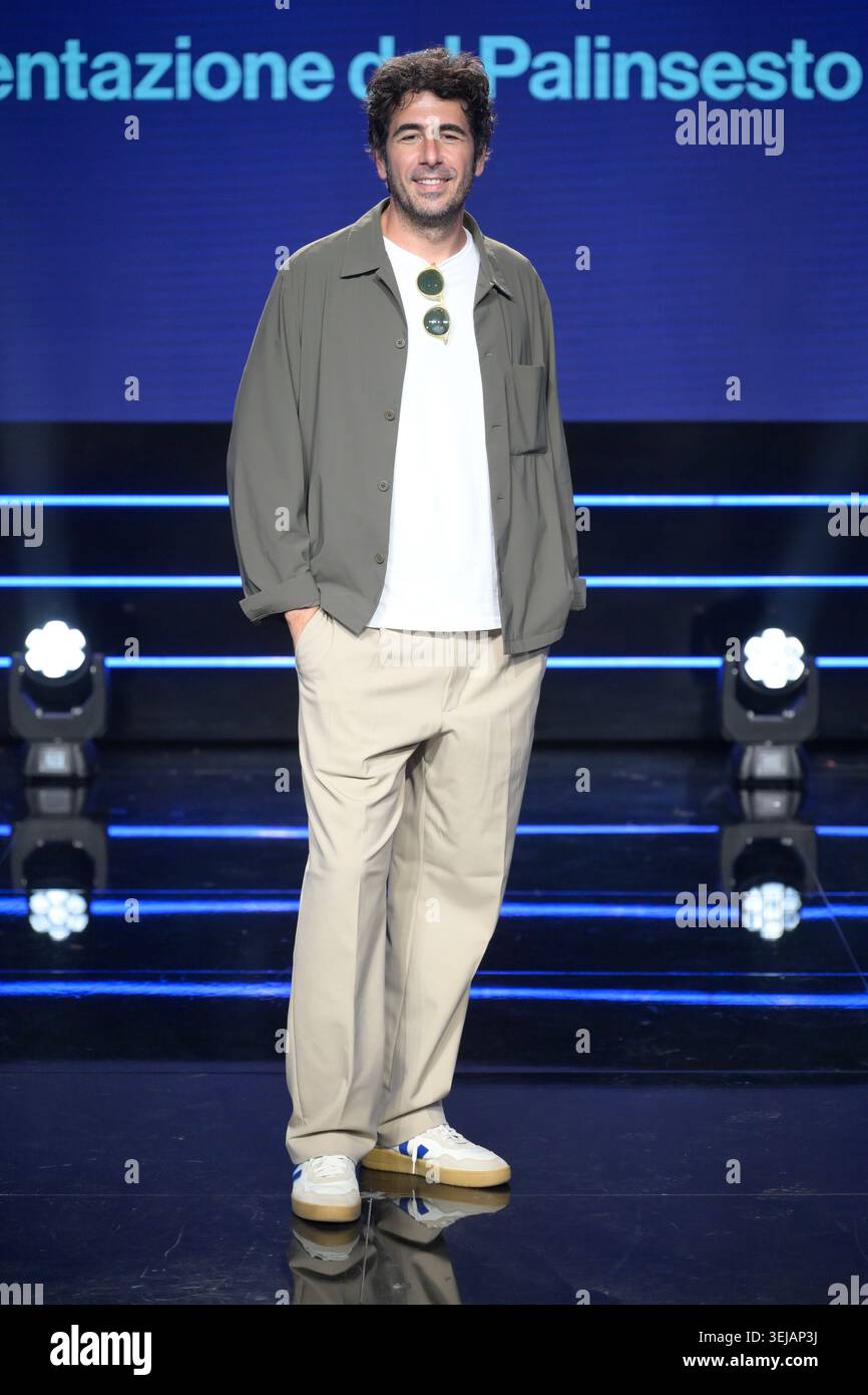 Fabio Gallo attends the photocall of Presentazione palinsesto estivo ...