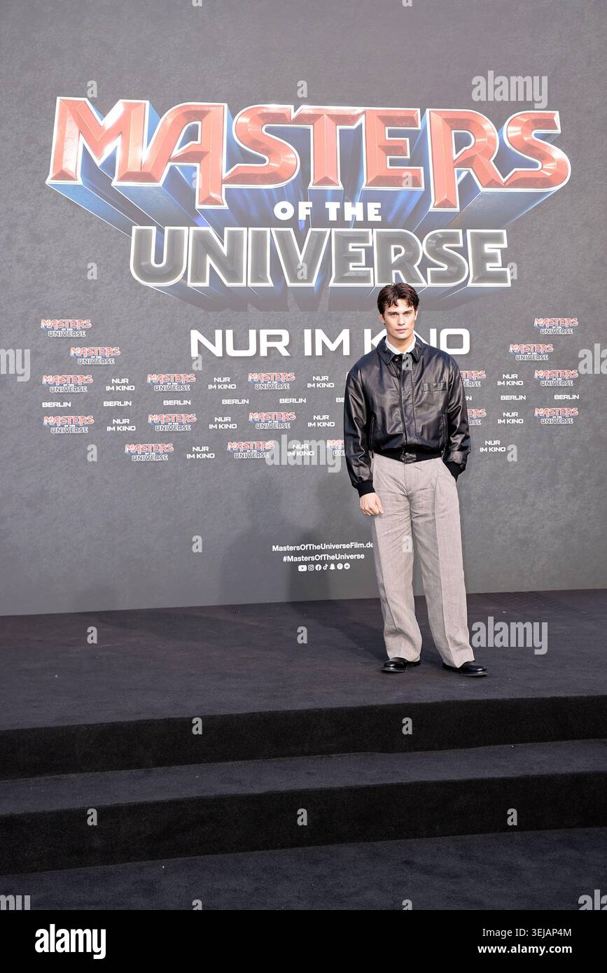 Nicholas Galitzine attends the German Premiere of "Masters Of The ...